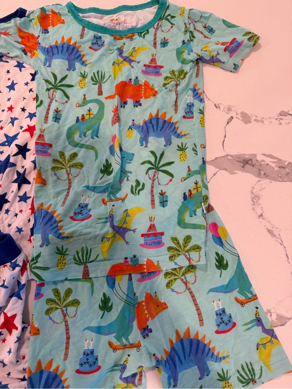 Little Sleepies | Pajamas | Little Sleepies Mint Dinosaur Pajama Set ...